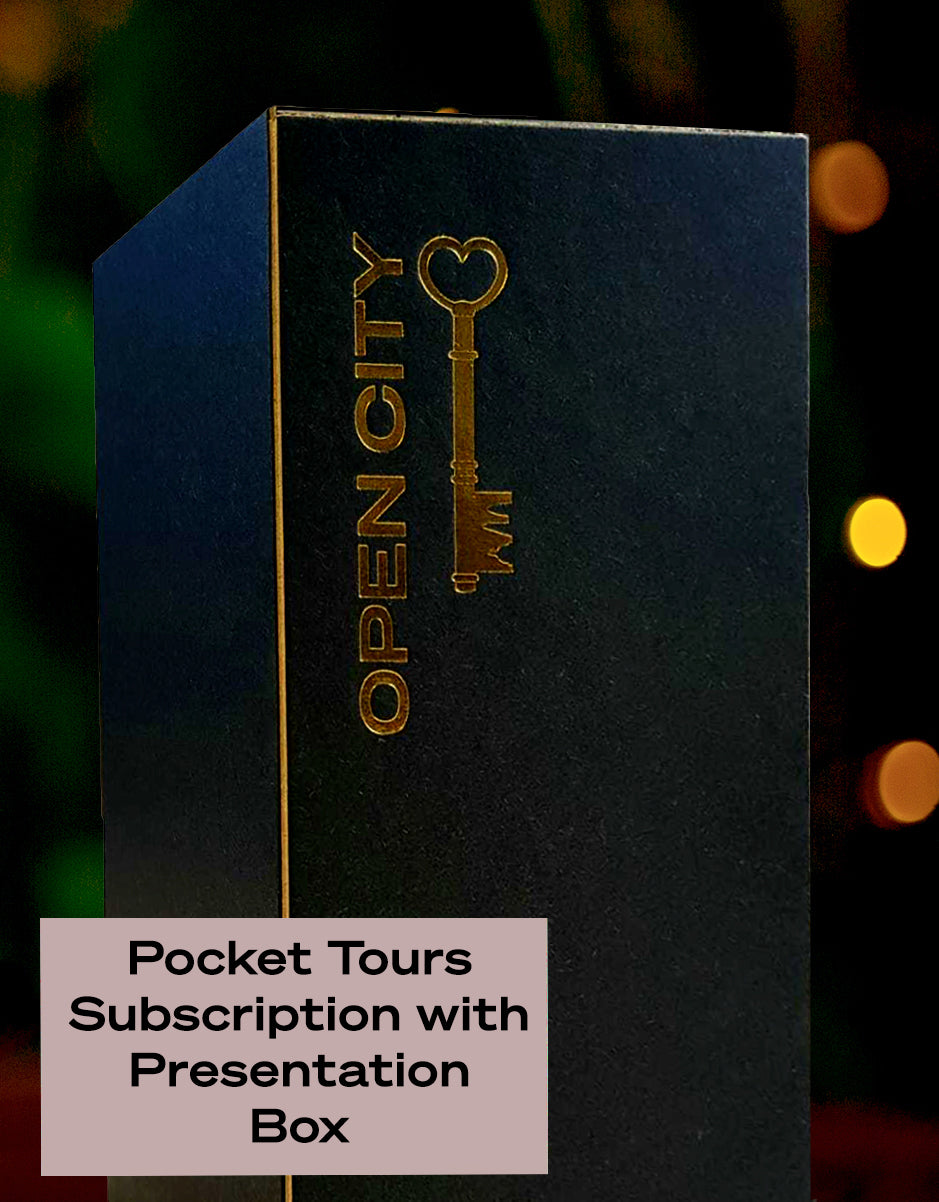 GIFT! Pocket Tours Subscription with Presentation Box – Open City Shop