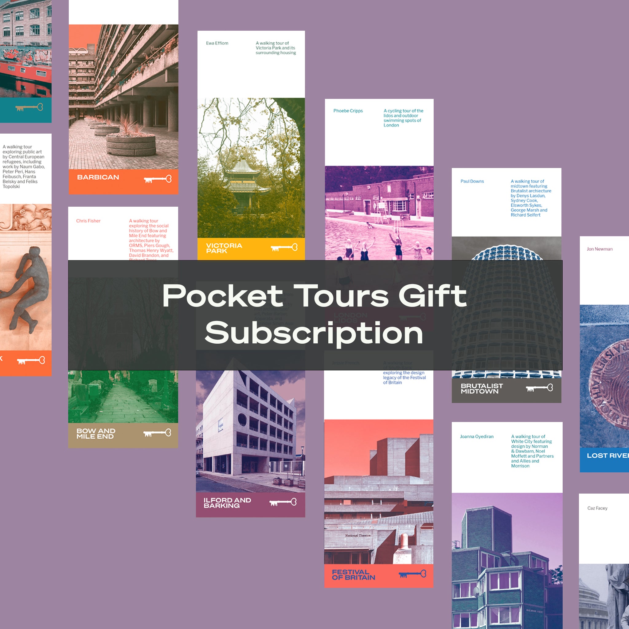 GIFT! Pocket Tours Subscription – Open City Shop